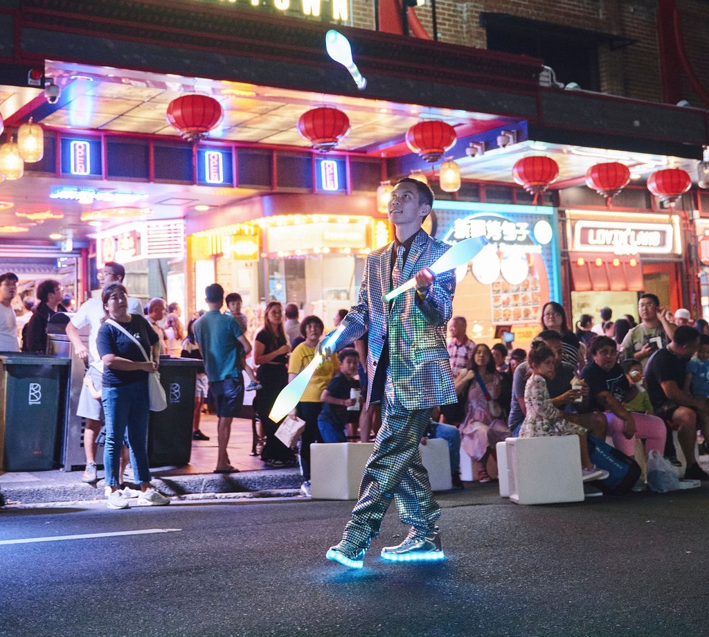 Neon Nightfall | Collaborate Canada Bay