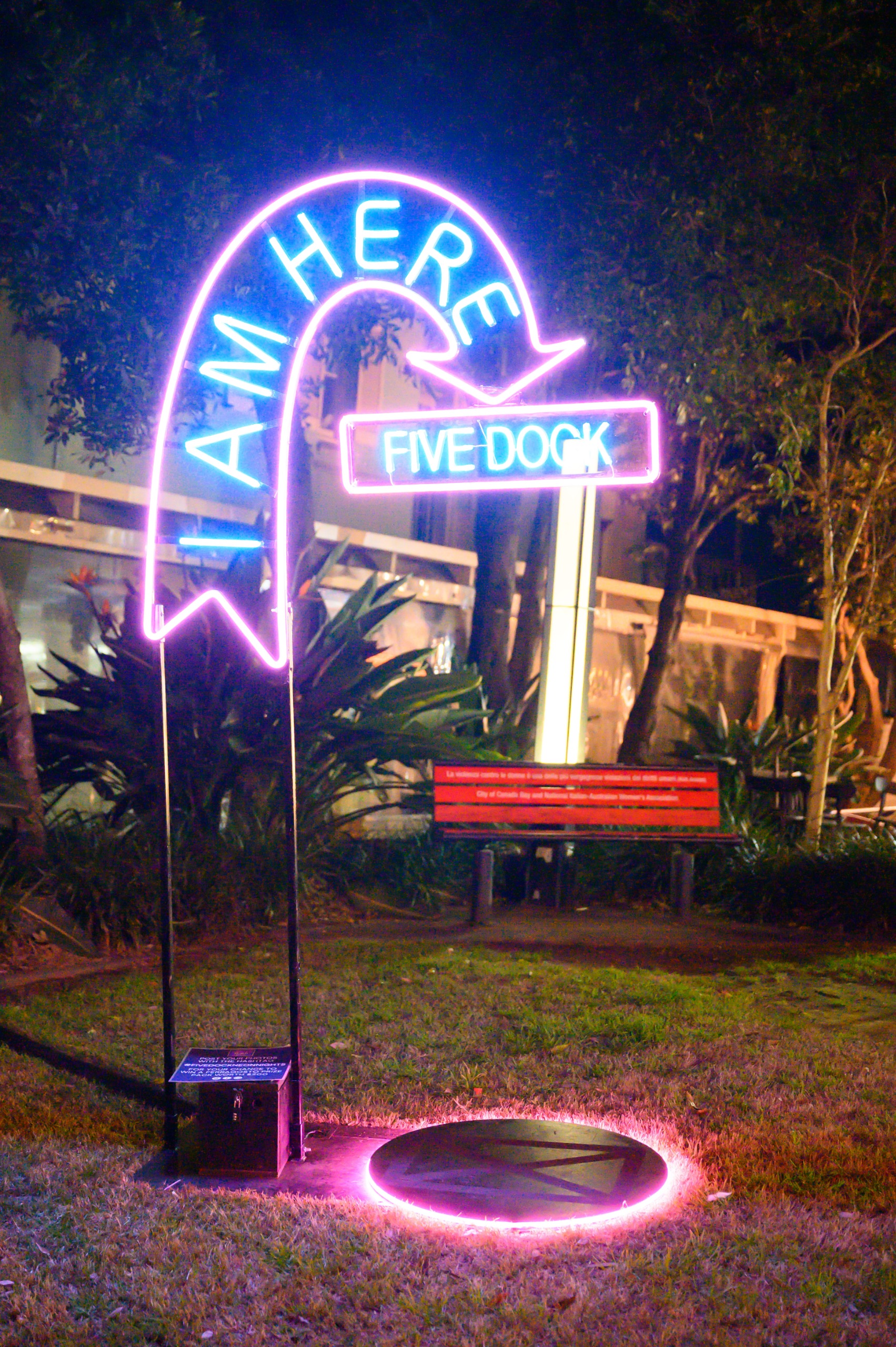 Neon Nightfall | Collaborate Canada Bay