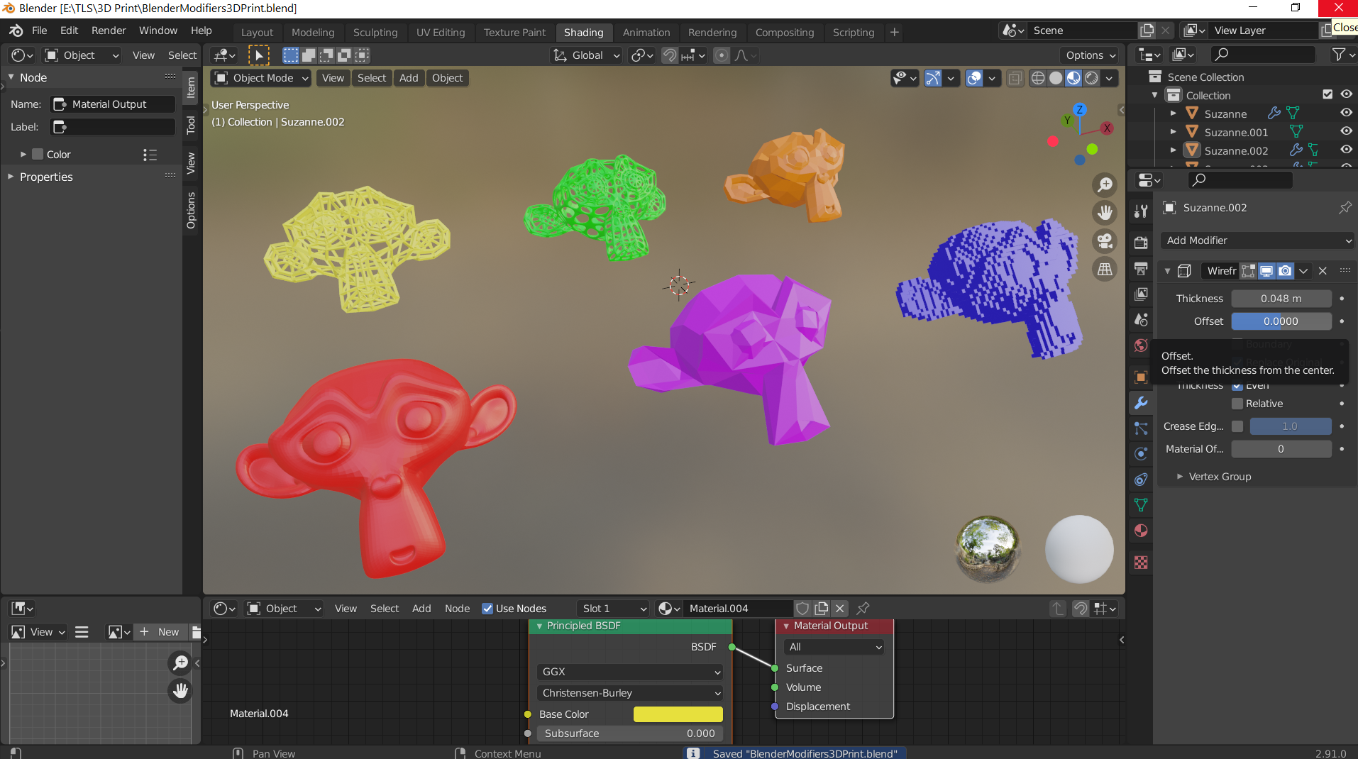 3D Print Design with Blender 101 | 3D Printers at Open Maker ...